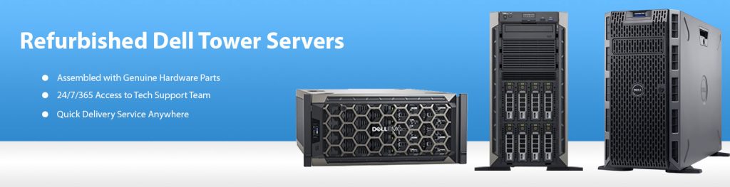 Buy Dell Refurbished Tower Servers in UAE | 1 Year Warranty