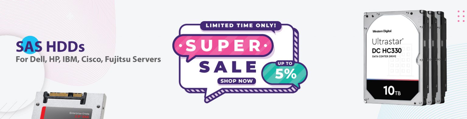 Buy SAS HDDs For Dell, HP, IBM, Cisco, Fujitsu, Lenovo Servers Online ...