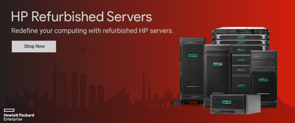 Buy Refurbished HP ProLiant Servers in UAE | HP Rack, Tower, Blade (1U ...